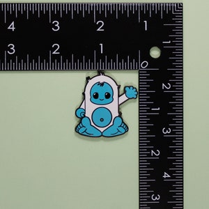 Yeti Hard Enamel Pin Cryptid Enamel Pin for Cryptozoology Merch Fans of Cute Merch, Horror and ...