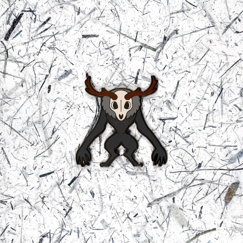 Wendigo Pin Cryptid Pin Wendigo Gift Cryptids Pins - Etsy