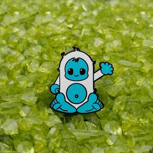 Yeti Hard Enamel Pin Cryptid Enamel Pin for Cryptozoology Merch Fans of Cute Merch, Horror and ...