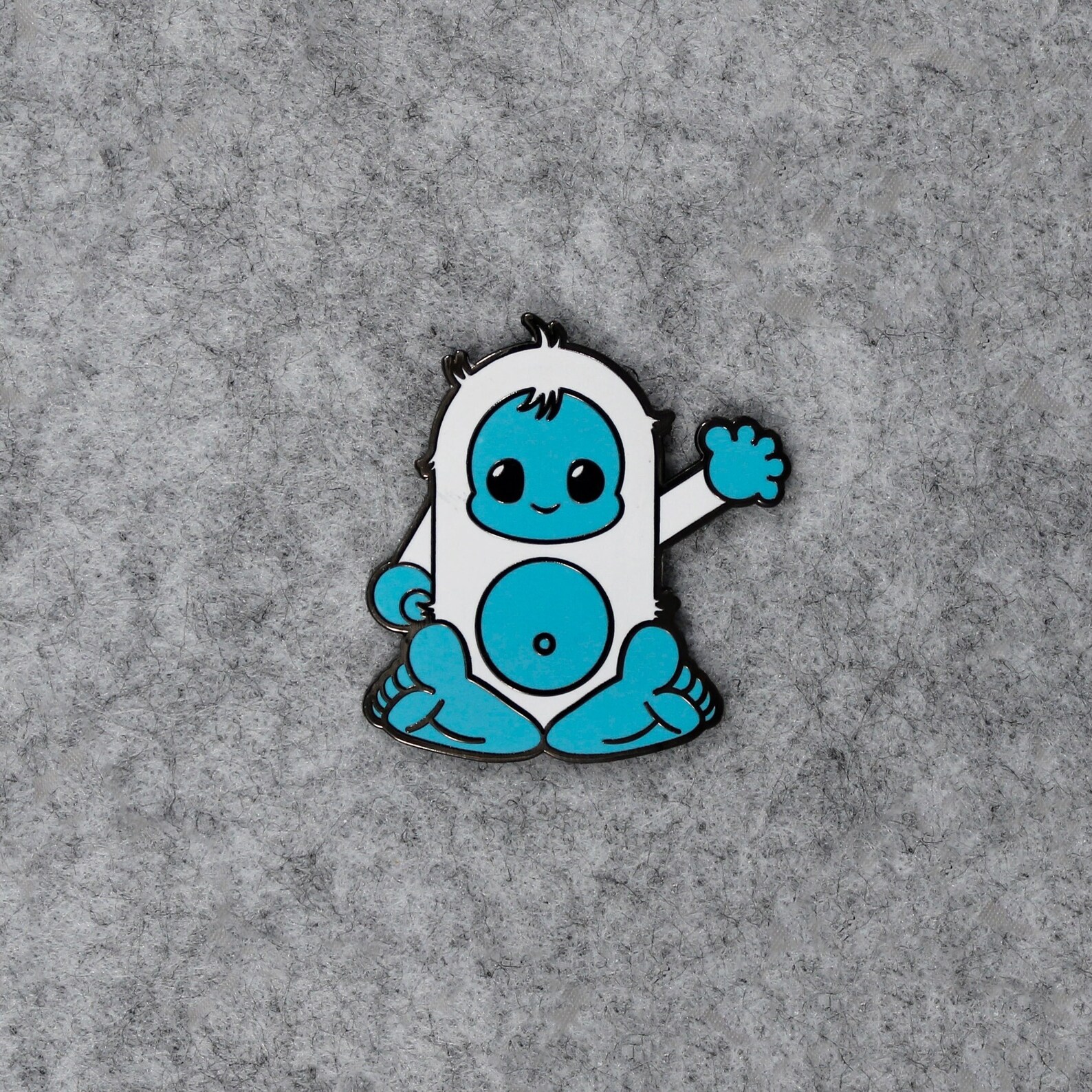 Yeti Hard Enamel Pin Cryptid Enamel Pin for Cryptozoology Merch Fans of Cute Merch, Horror and ...