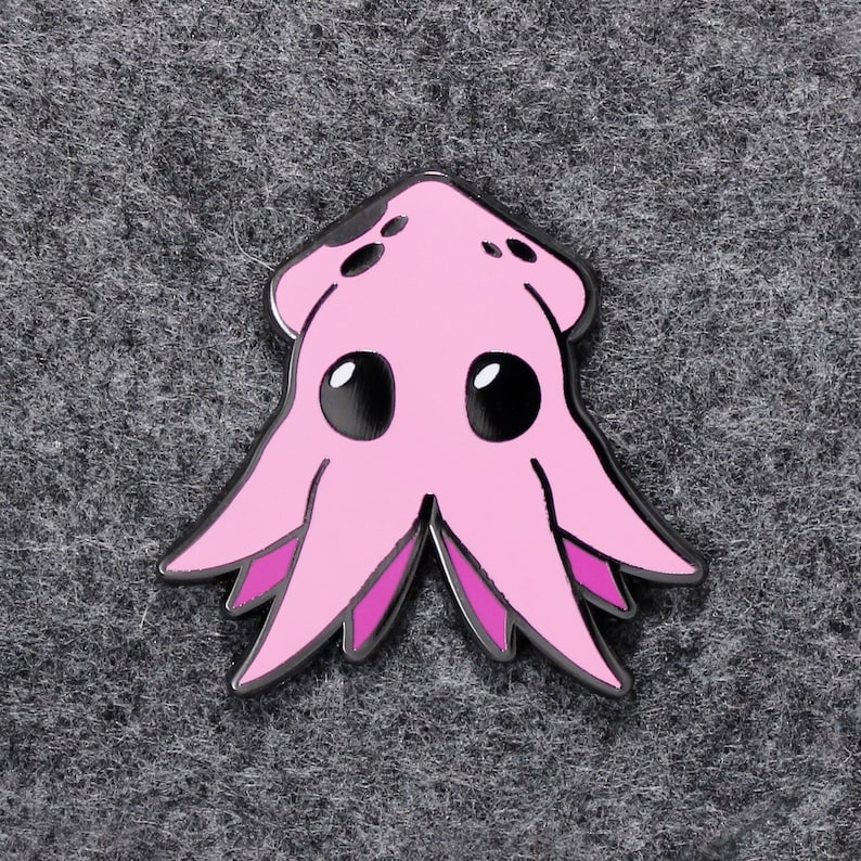 Kraken Hard Enamel Pin Cryptid Enamel Pin for Cryptozoology Merch Fans ...
