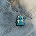 Yeti Hard Enamel Pin Cryptid Enamel Pin for Cryptozoology Merch Fans of Cute Merch, Horror and ...