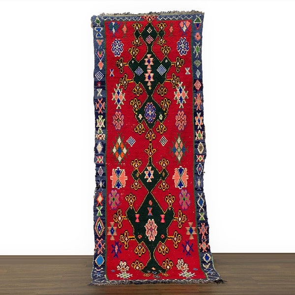 Red Moroccan Rug - Etsy