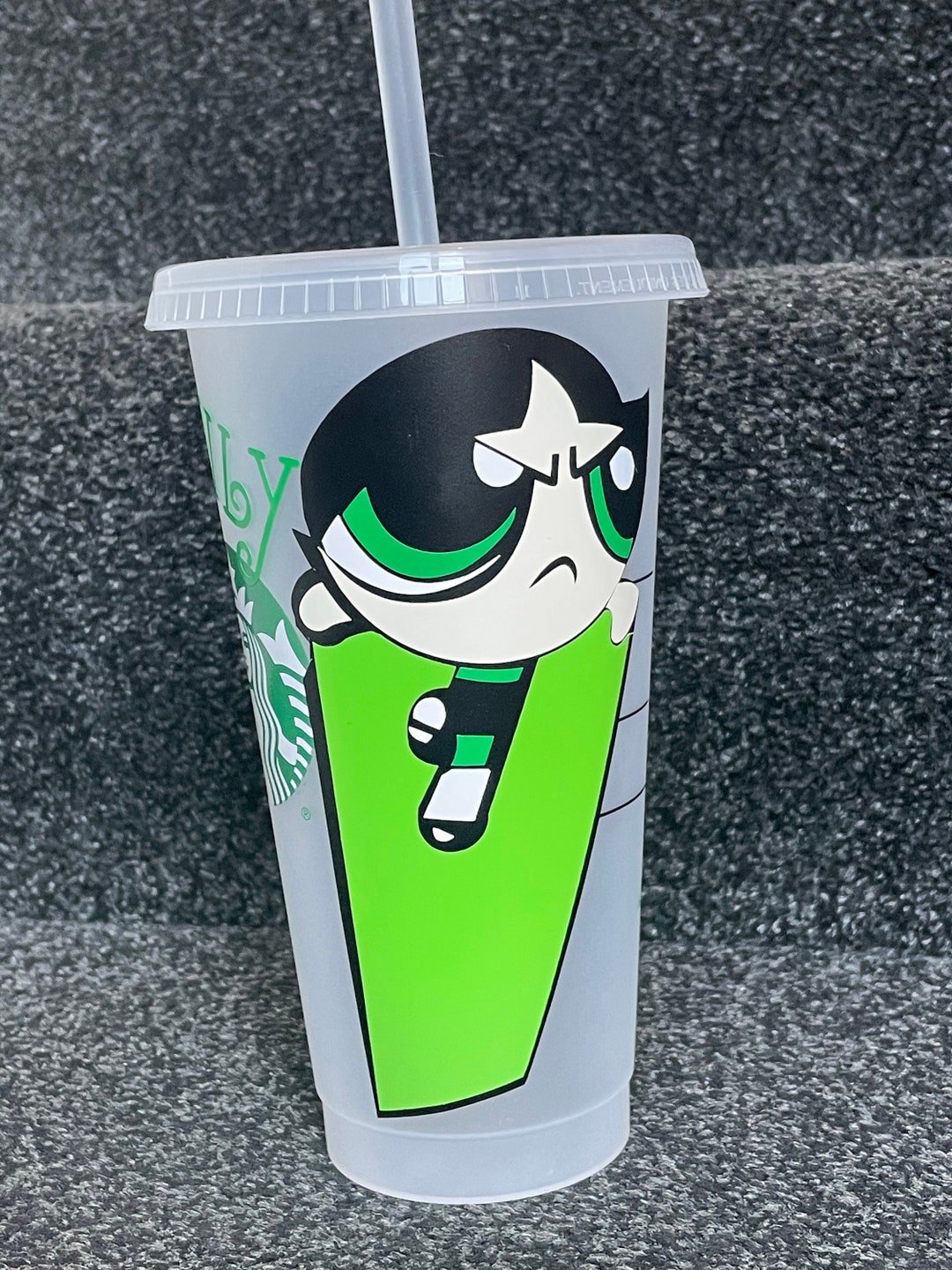 UK Powerpuff Girls Bubbles Blossom and Buttercup 24oz Starbucks Cold ...