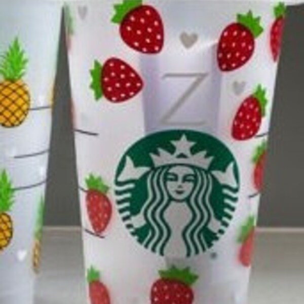 Strawberry Cup - Etsy