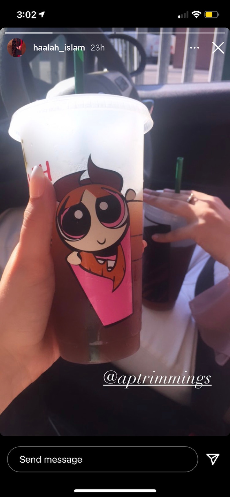 UK Powerpuff Girls Bubbles Blossom and Buttercup 24oz Starbucks Cold ...