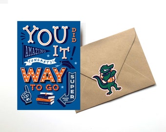 Uf Graduation Gift - Etsy