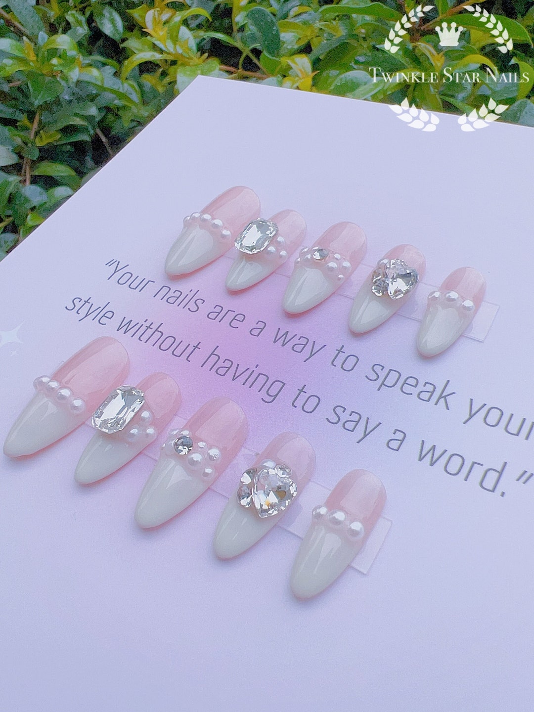 Mamma Mia! | Say "yes" to This Wedding Nails | Good for A Dating Nails ...