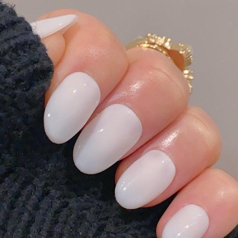 Nails Art White Bow - Etsy