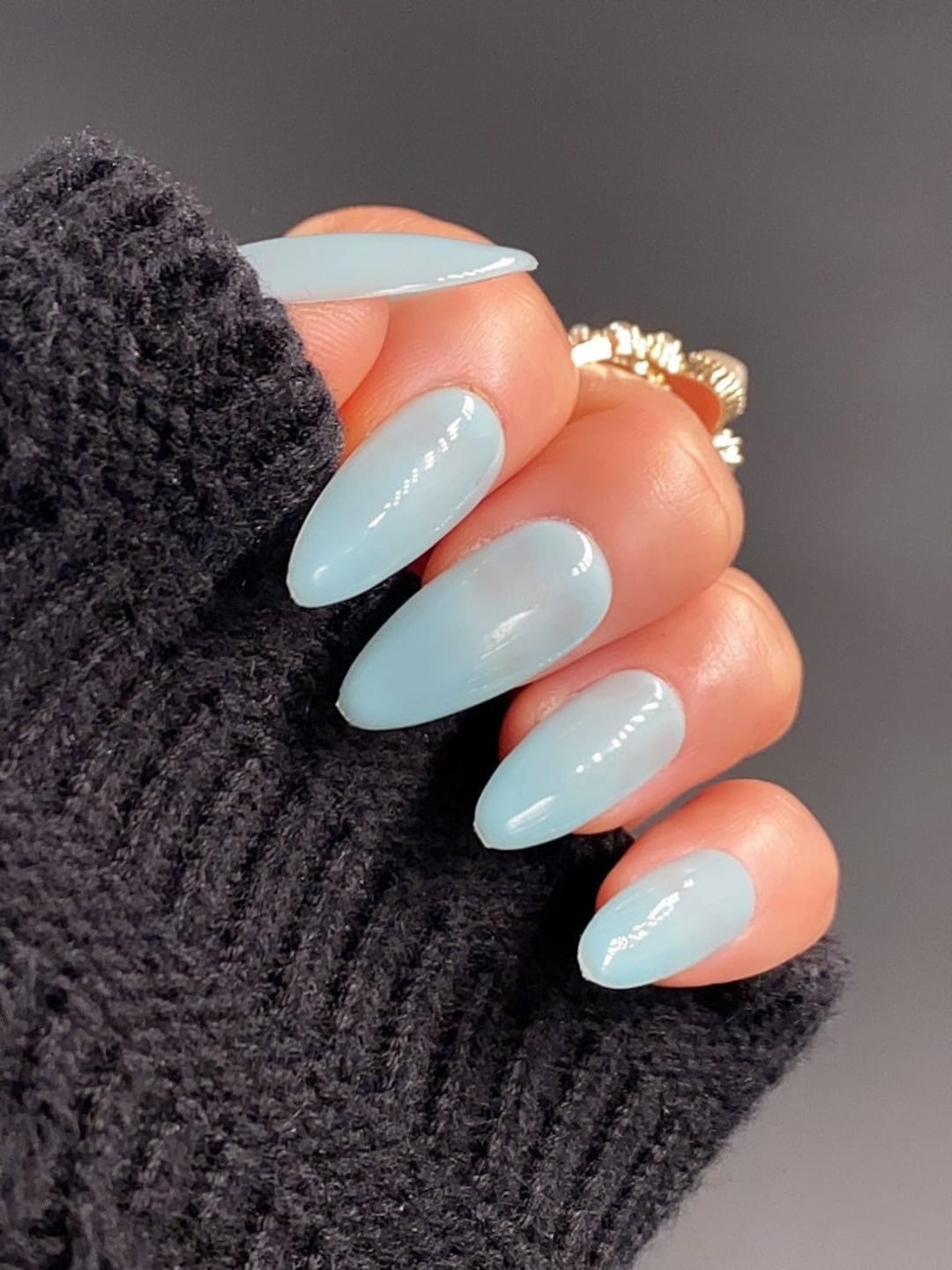 Blue Mint | Durable Nails | Essential Nails | Reusable Nails | Glue on ...