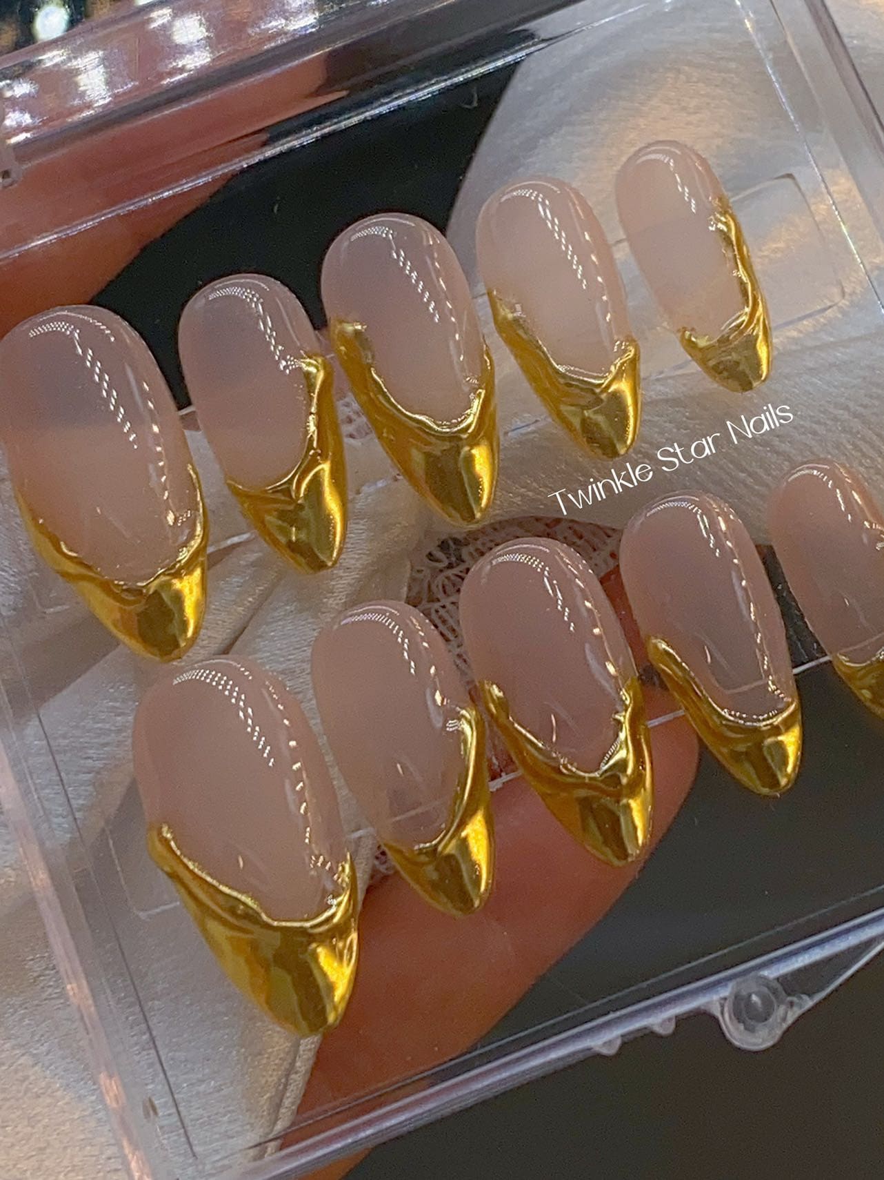 Custom Design No.65 Press on Nails | for the Custom Nails Please ...
