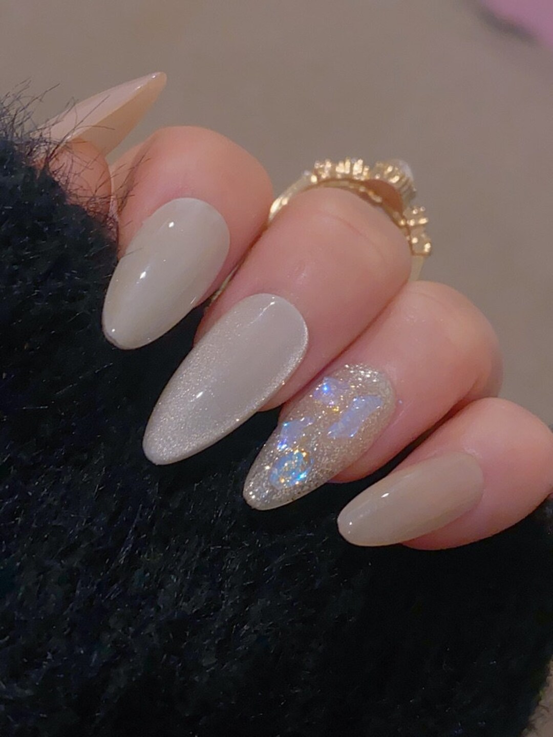 Soho/ Reusable Nails/ Summer Nails/ Glue on the Nails/ Well Handmade ...