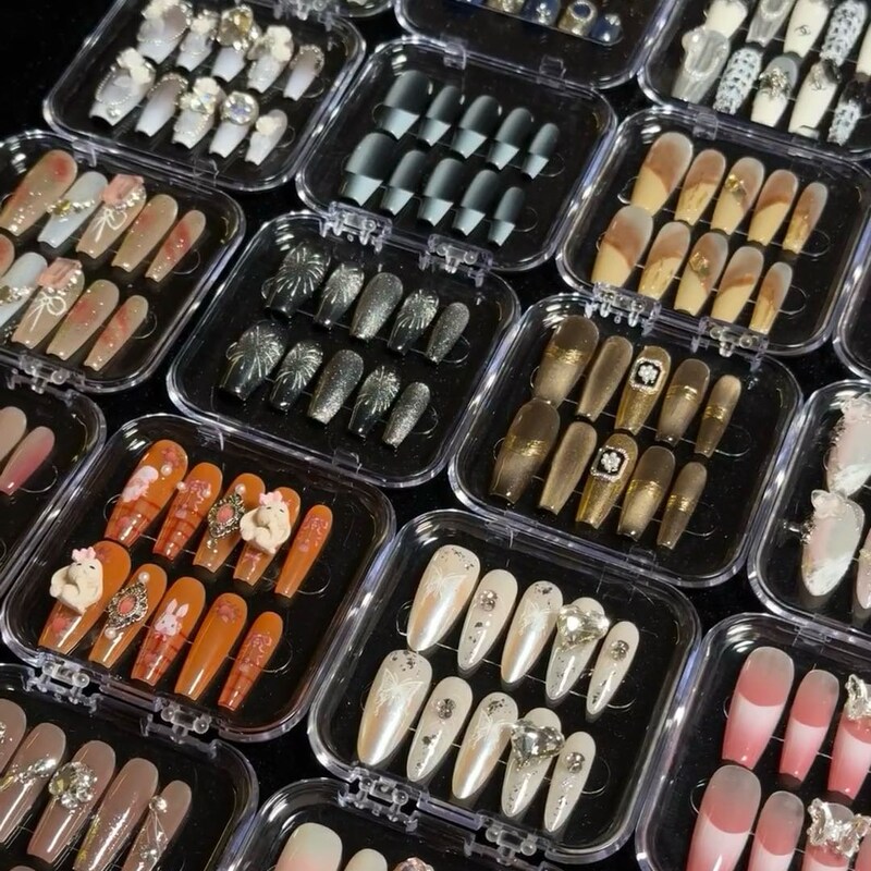 Cute Fake Nails - Etsy