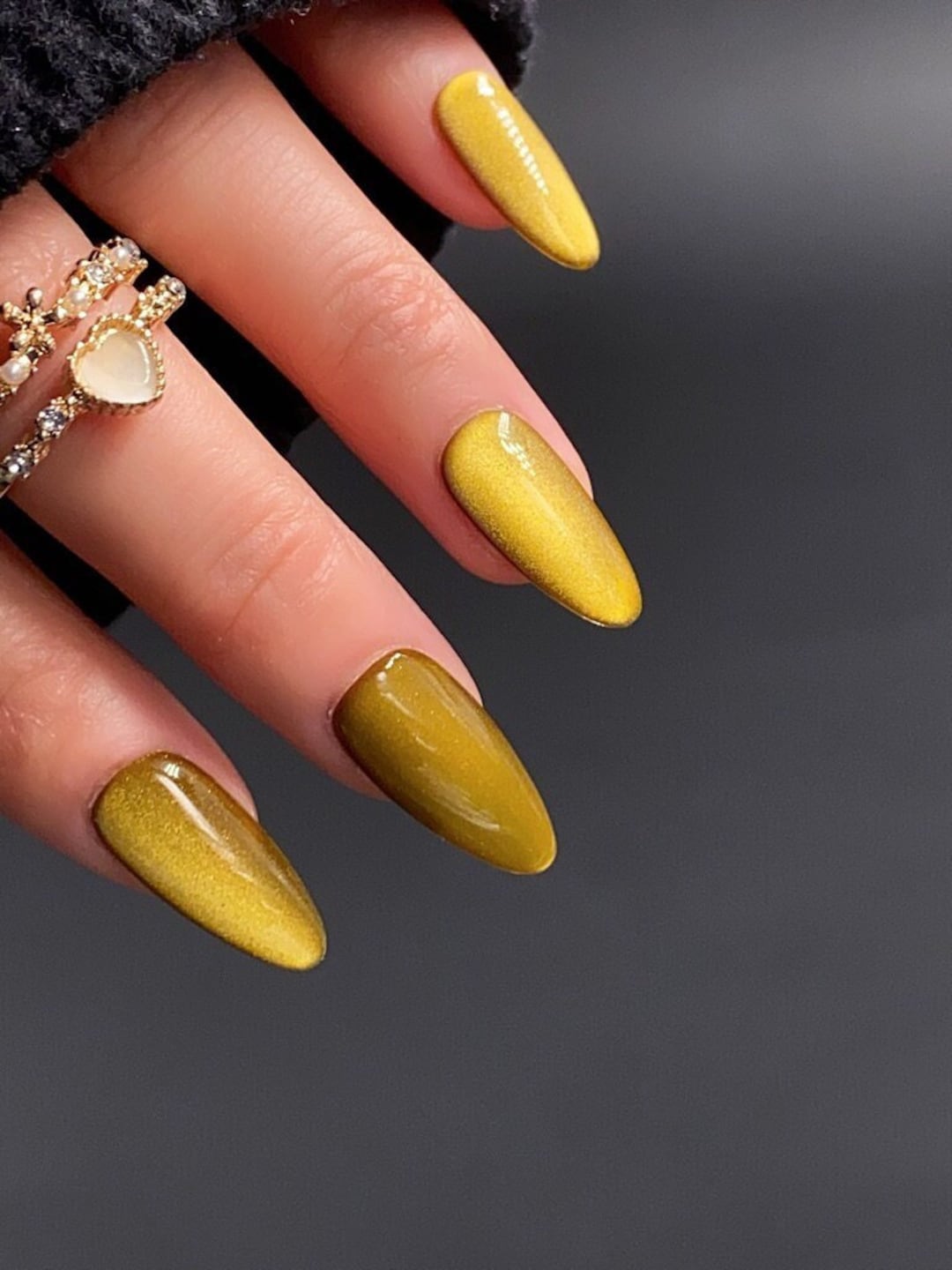 Olive Oasis (cat Eye Effect) | Durable Nails | Essential Nails ...