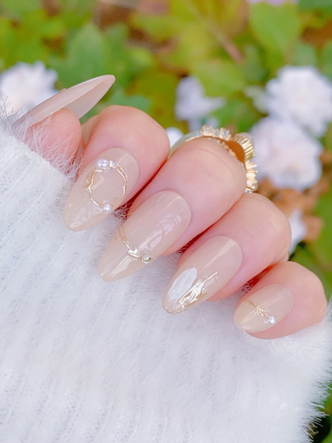 Young Forever/ Reusable Nails/ Summer Nails/ Glue on the Nails/ Well ...