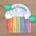 God’s Promises Rainbow Craft Printable | Bible Verse Activity for Kids ...