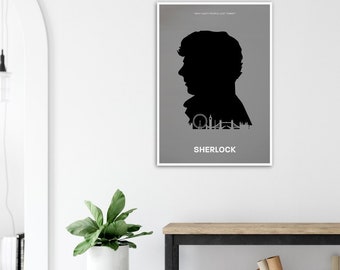Sherlock Bbc Poster - Etsy
