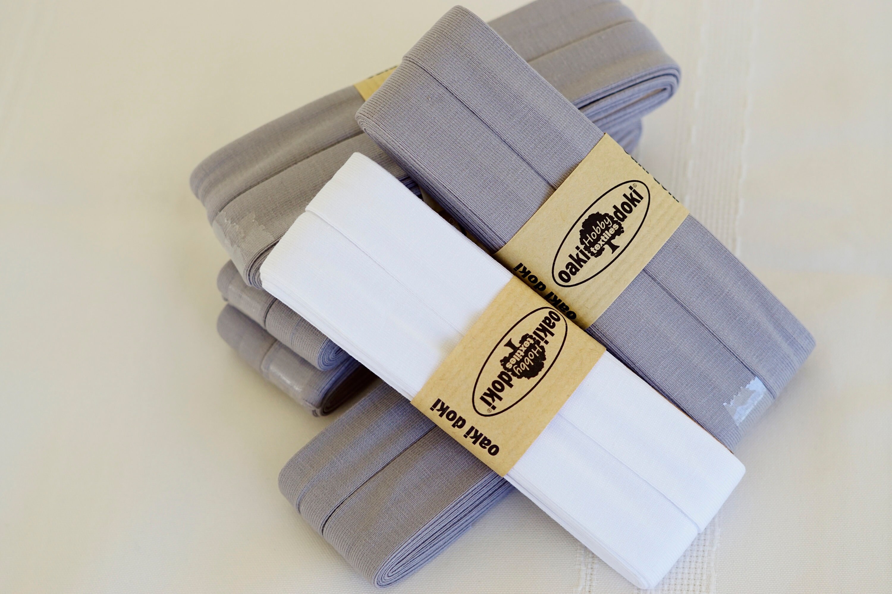 3yrds Steel Gray Stretch Knit Bias Tape Double Fold - Etsy