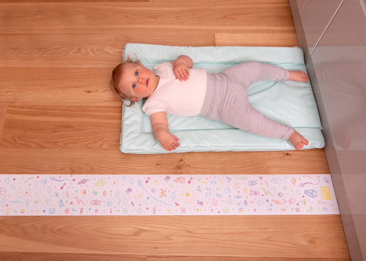 Measure Me Roll-up Height Chart for Children Doodle Doo - Etsy Ireland