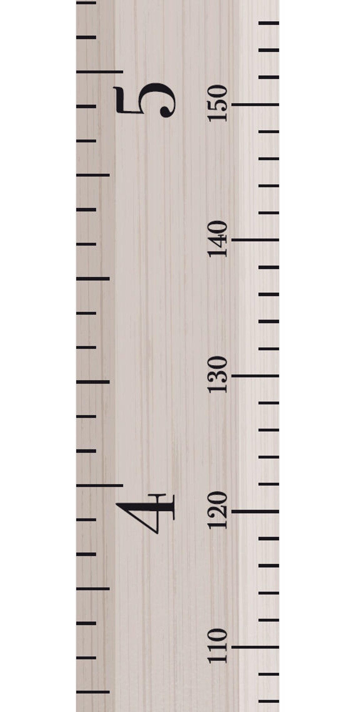 Measure Me! Roll-up Height Chart for Children - Retro Ruler - Etsy