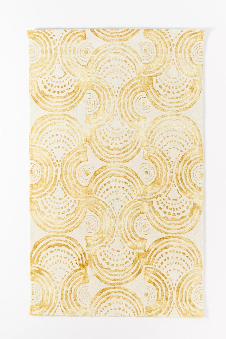 Area Rugs SANNA Hand Tufted Rug for Living Room, Dining Room, Drawing ...