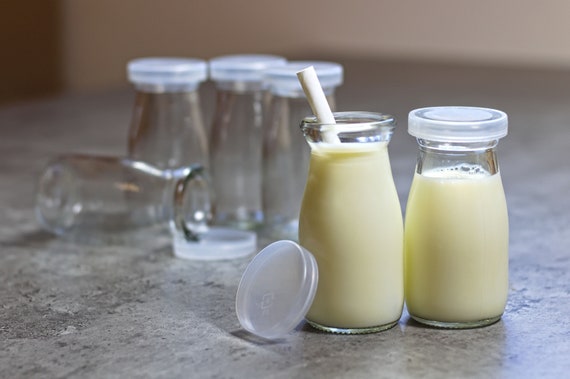 Individual Milk Bottles