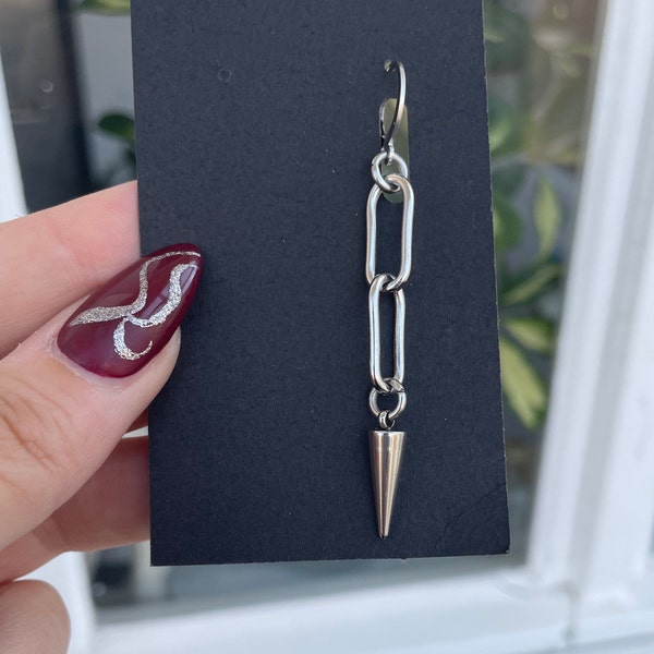 Chain Earring - Etsy