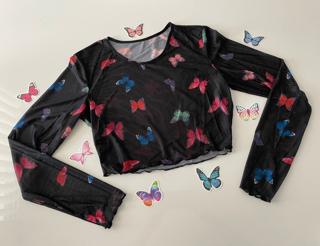 Mesh Crop Top!! - Etsy