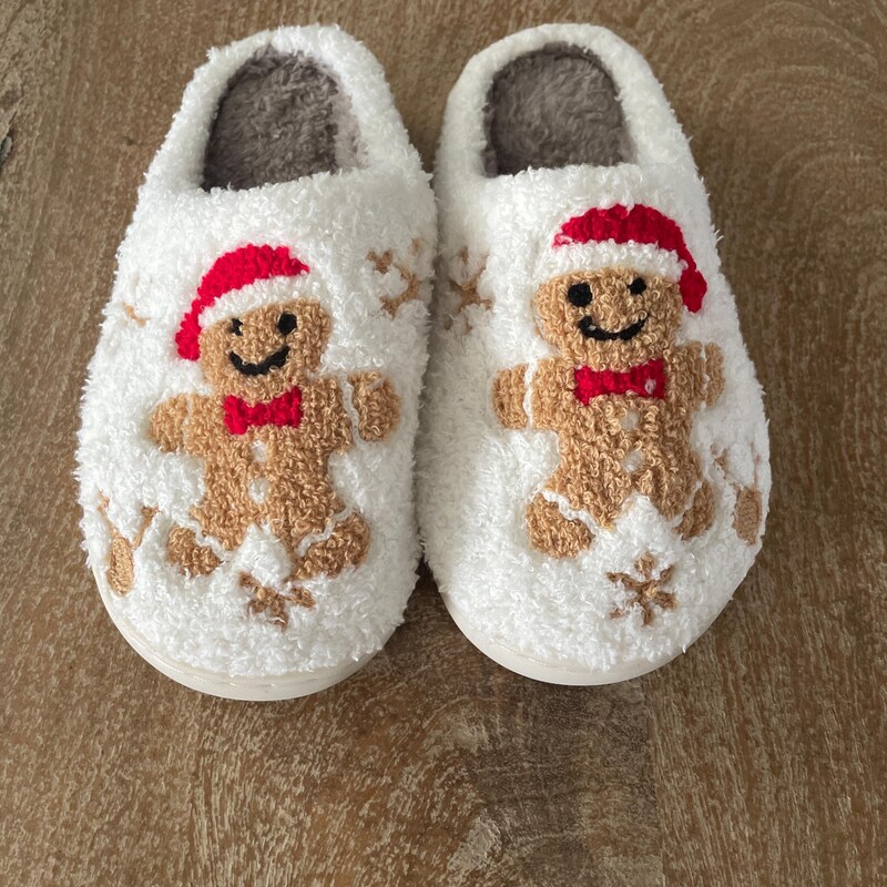 Christmas Slippers - Etsy