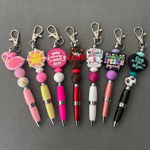 Mini Beadable Pen Keychain!! - Etsy