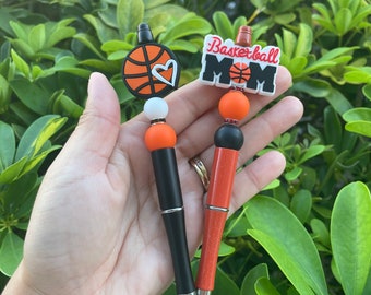 Basketball Beaded Pen - Etsy