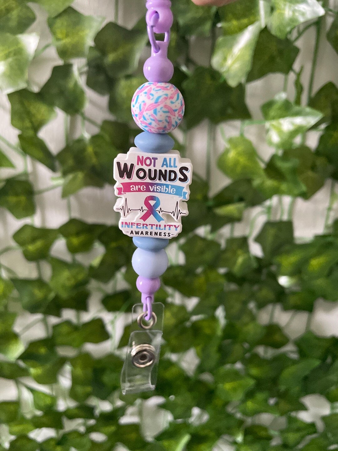 Not All Wounds Are Visible Badge Reel!! - Etsy