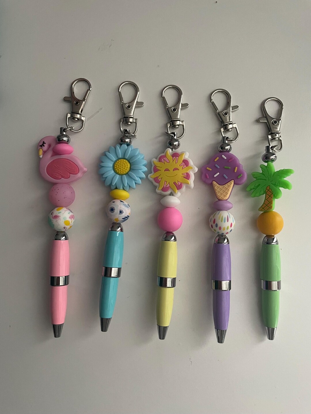 Mini Beadable Pen Keychain - Etsy