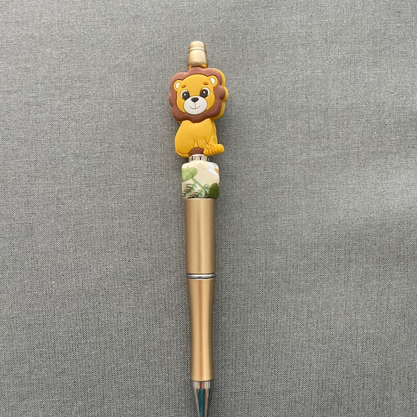 Lion Pen - Etsy