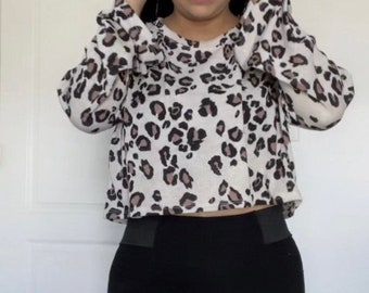 Cheetah Print Bandana Top - Etsy