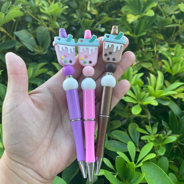 Bubble Tea Pens - Etsy