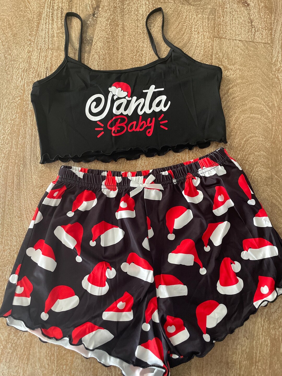 Santa Baby Christmas Pj Set!! - Etsy