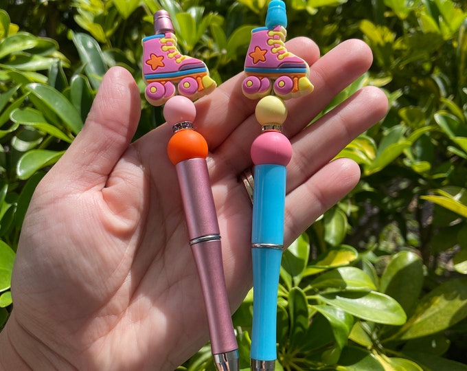 Refillable Polymer Clay Pen Set Hand Sculpted of Polymer Clay With ...