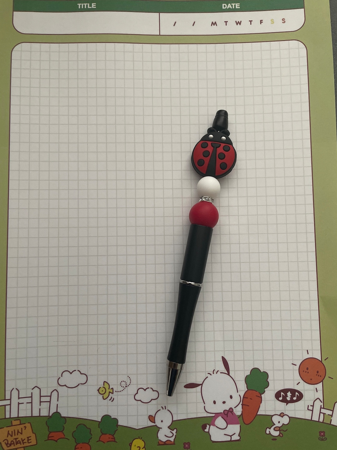 Ladybug Pen!! - Etsy