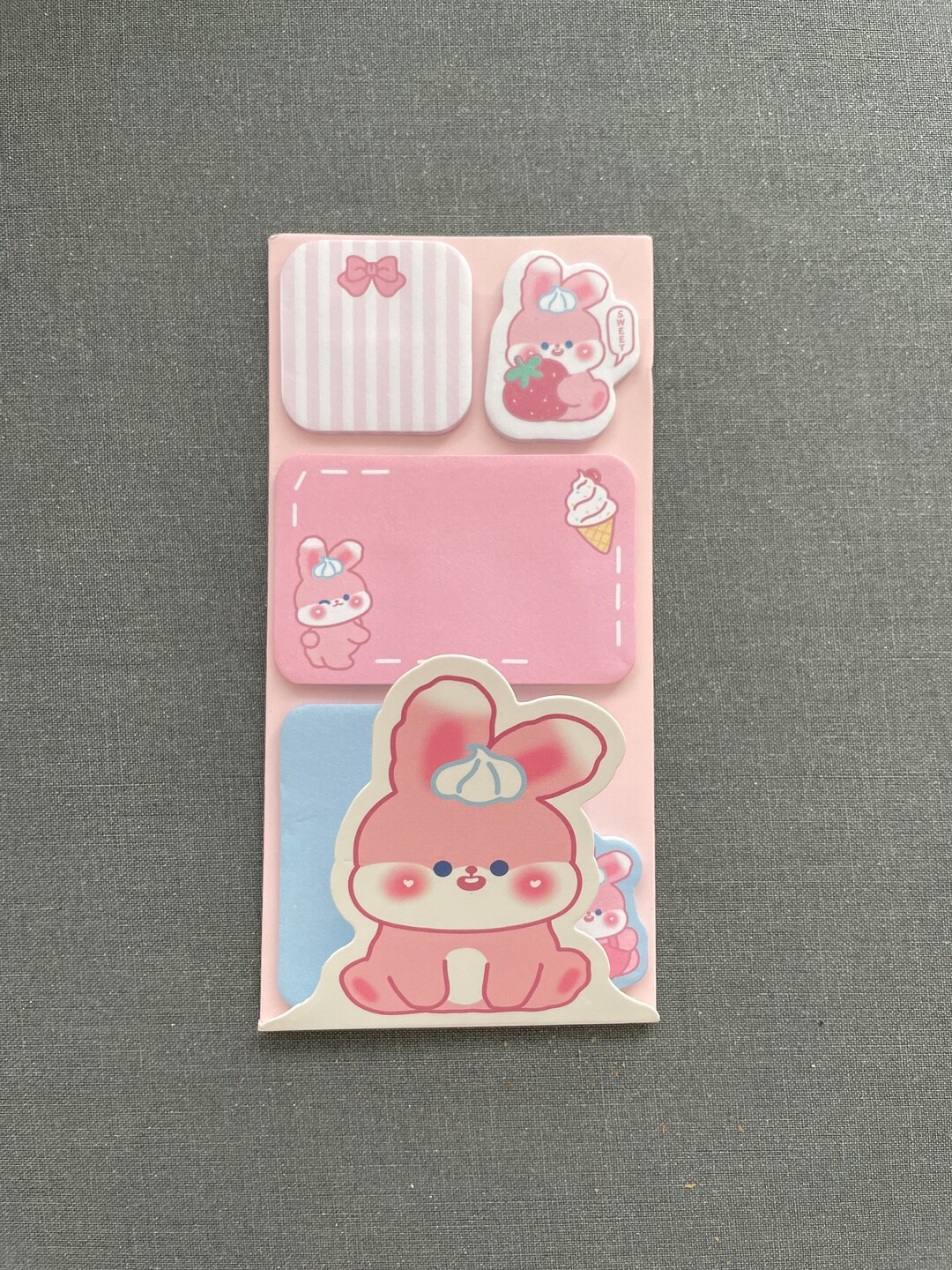 Bunny Sticky Notes!!! - Etsy