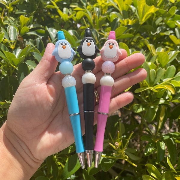 Penguin Writing Pens - Etsy