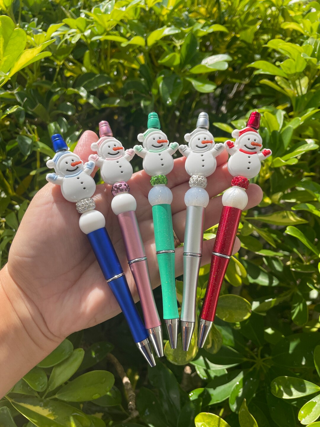 Snowman Pen - Etsy