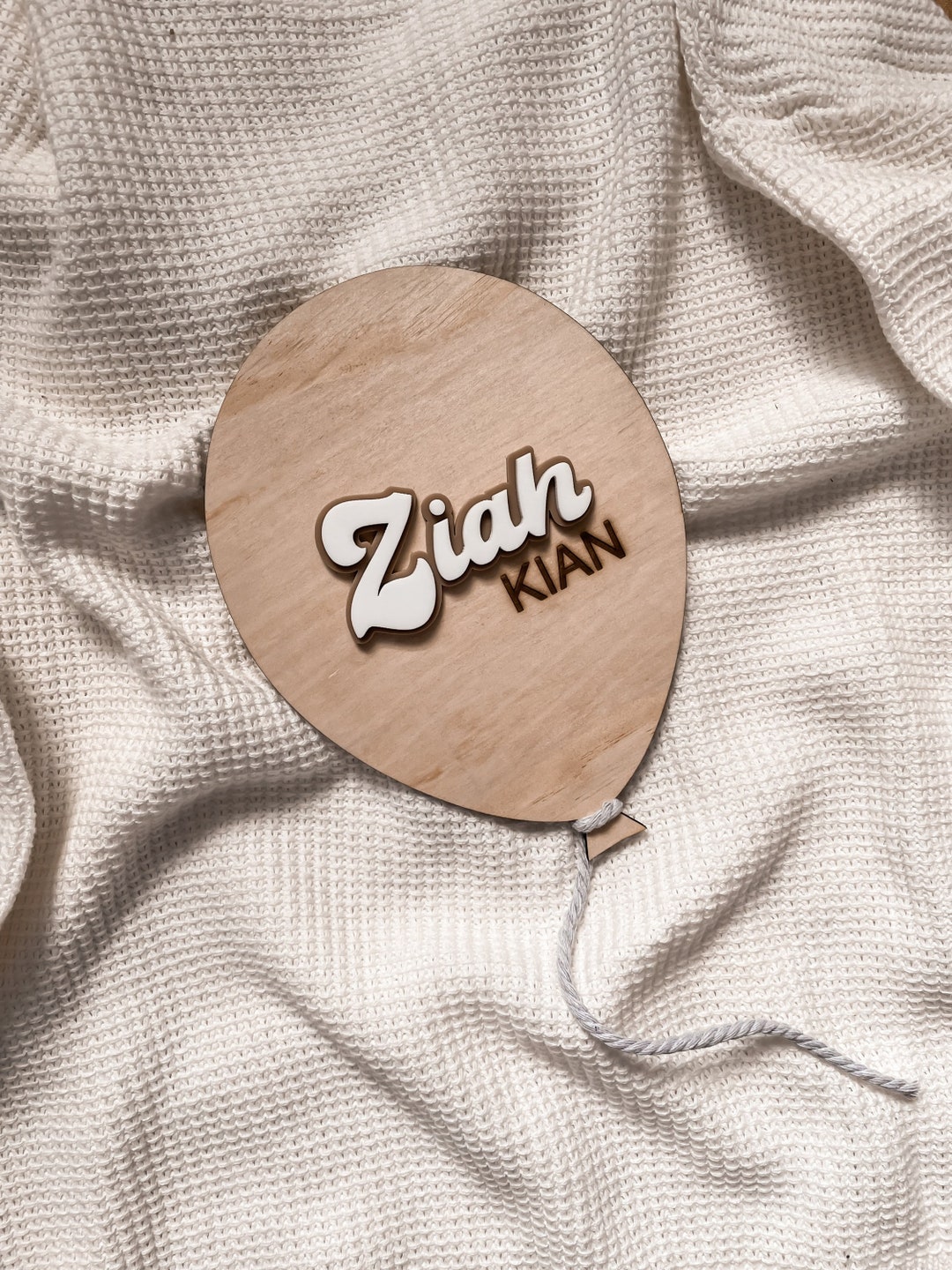 Birth Announcement Sign Baby Birth Announcement Personalised Baby ...