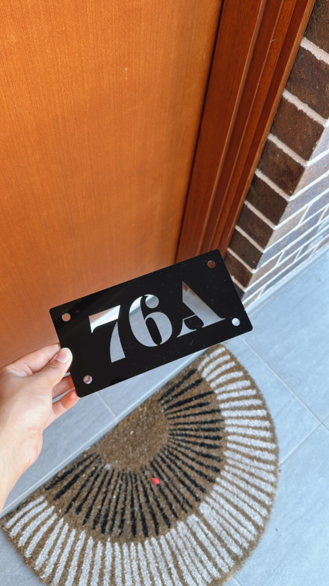 Letterbox Number house Sign House Numbers Housewarming Gift Address ...