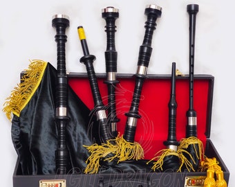 Personalised Acrylic Scottish Bagpipes Birthday Cake Topper Decoration ...