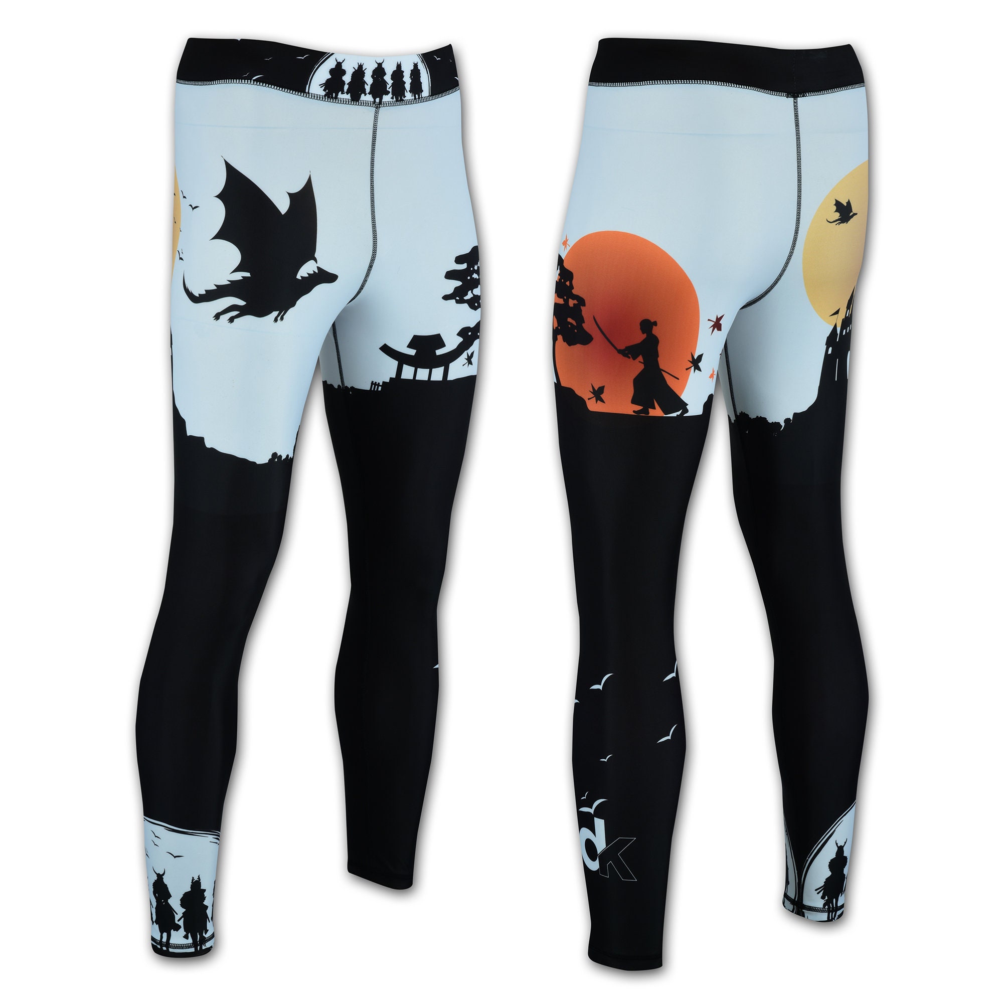 Women's Men's Leggings, Dragon Legging BJJ MMA Brazilian Jiu Jitsu UFC ...