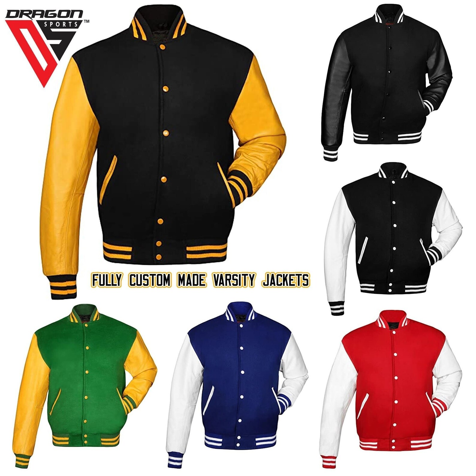Custom Letterman Jacket, Custom Jacket, Custom Varsity Jacket, Print on ...