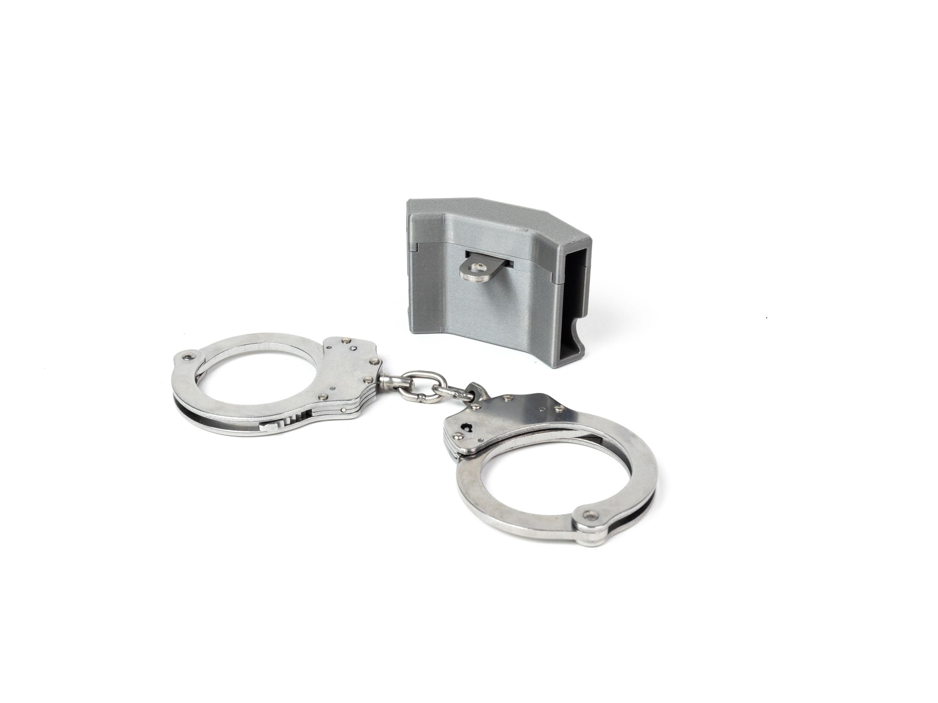Makeitrigid Lock Box Angled Handcuffs With Connector - Etsy