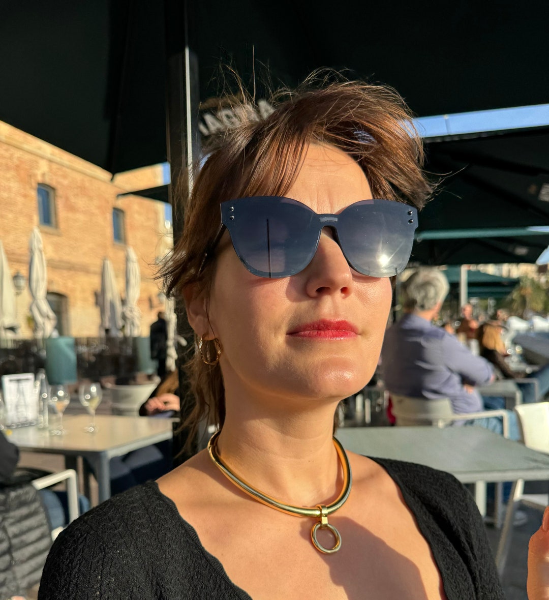 Ergonomically Shaped Eternity Collar With Ring and Hexagonal Key - Etsy