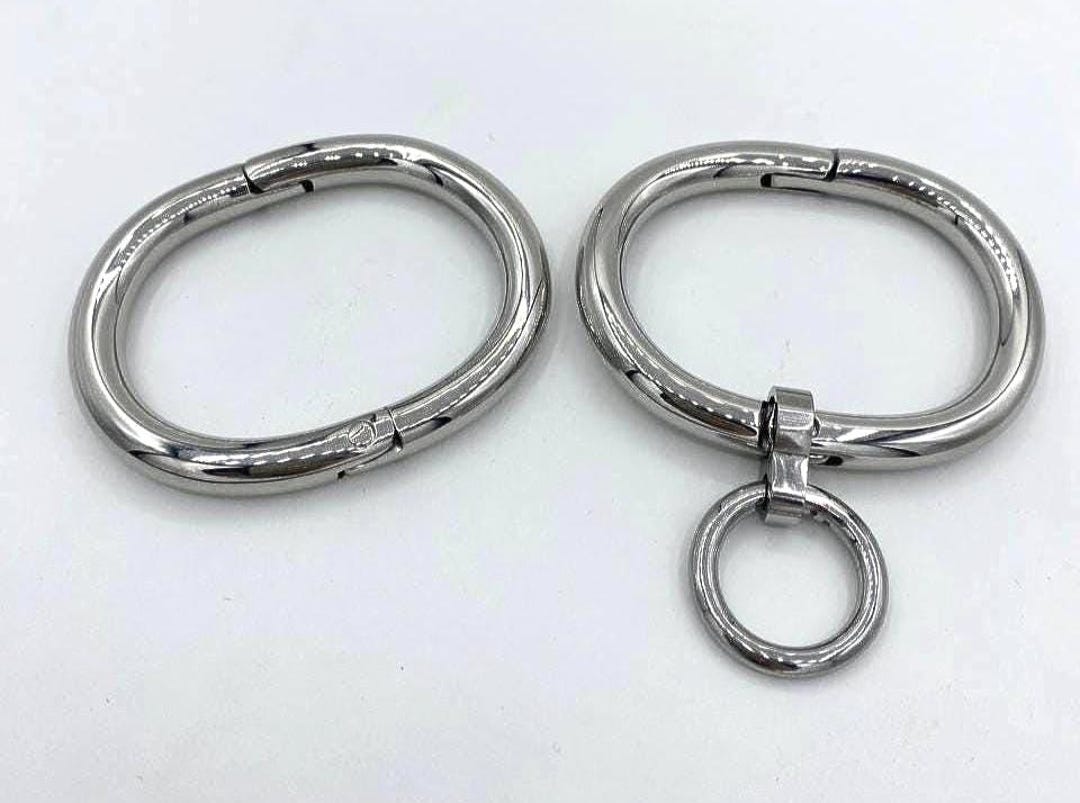 Handcuffs With Hanging Ring Ø: 5,8cm X 4,3cm - Etsy